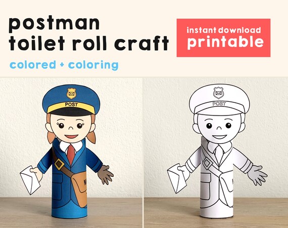 Postman Drawing For Kids
