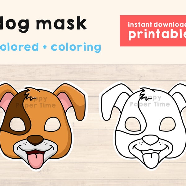 Dog Mask - Etsy