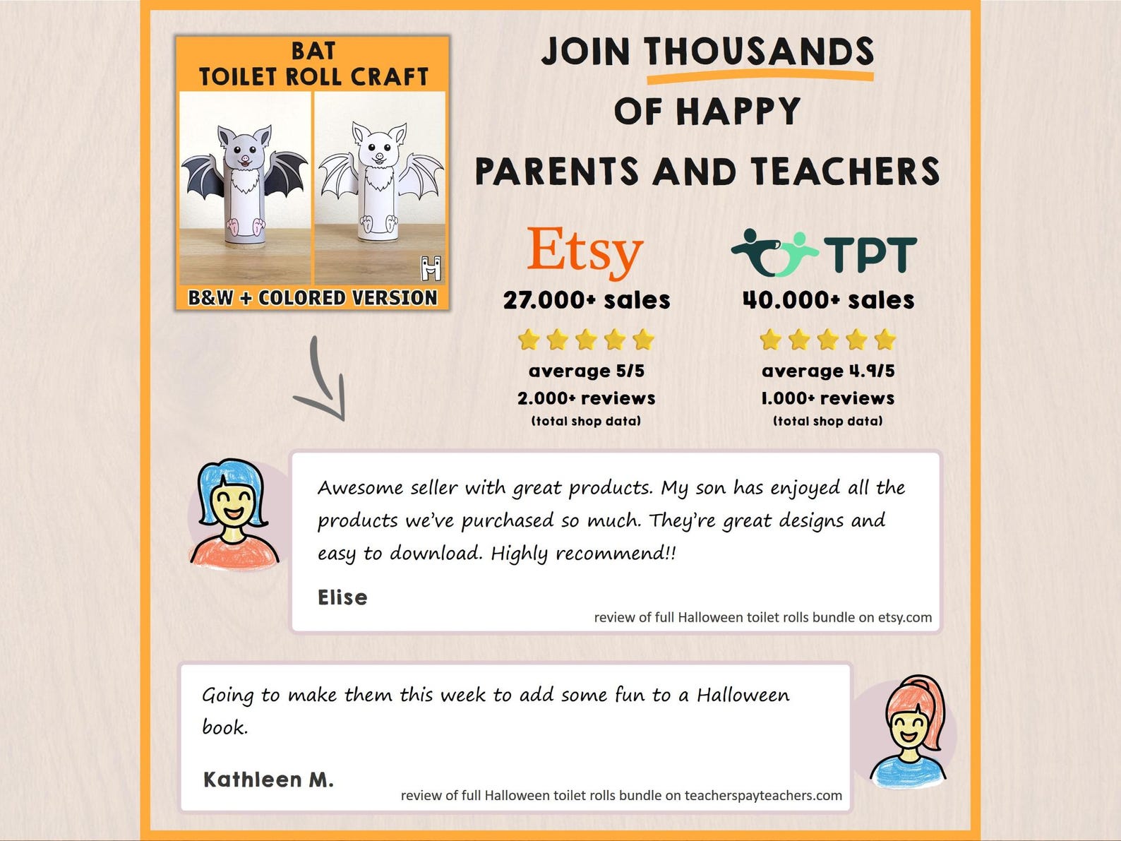 Bat Toilet Paper Roll Craft Halloween Spooky Party Coloring Printable ...