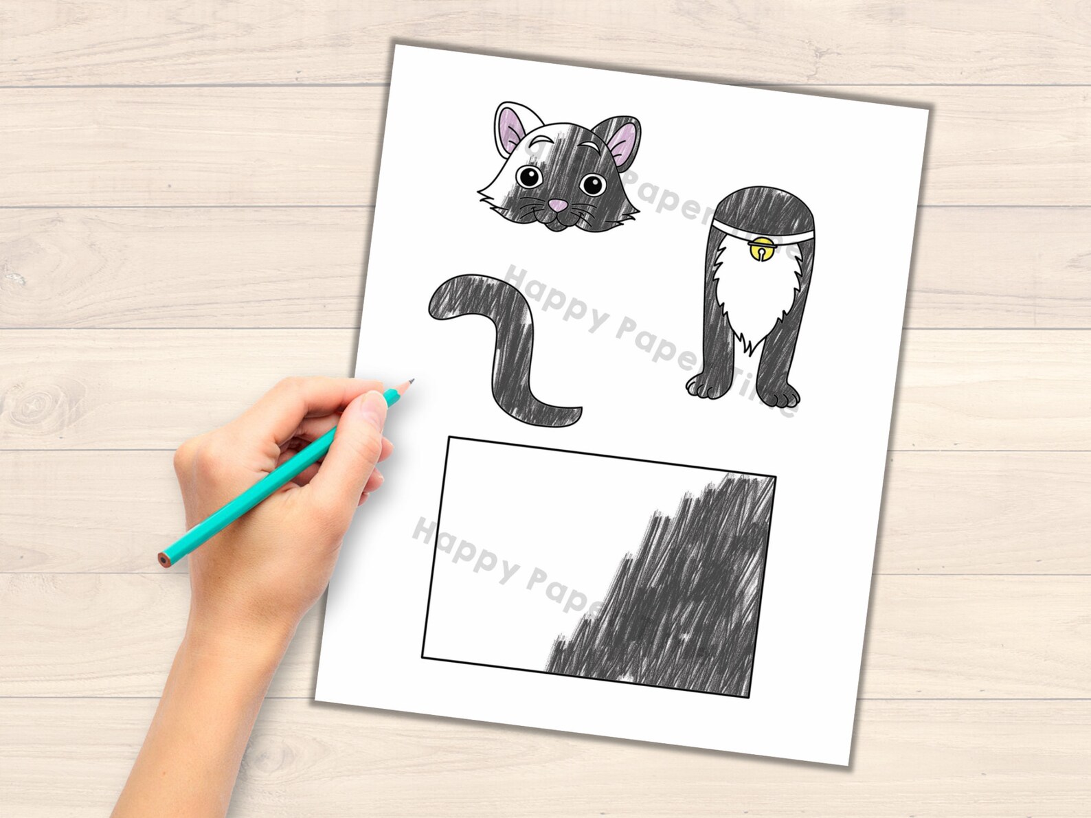 Black Cat Toilet Paper Roll Craft Halloween Spooky Party - Etsy