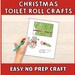 Christmas Toilet Paper Roll Craft Activity Winter Holiday Party ...