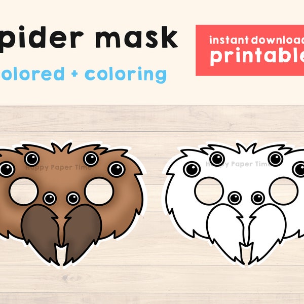 Spider Mask - Etsy