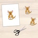 Kangaroo Paper Craft Printable Australian Animal Finger Puppet Kids ...