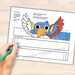 Parrot Paper Crown Headband Pet Animal Printable Kids Craft Bird Party ...