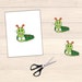 Caterpillar Paper Craft Printable Finger Puppet Template Kids Craft ...