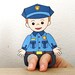 Police Officer Paper Craft Printable Community Helper Finger Puppet ...