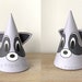 Raccoon Party Hat Printable Woodland Table Decoration Raccoon Party Hat ...