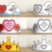 Valentine Paper Crowns Headbands Party Activity Printable Kids Easy ...