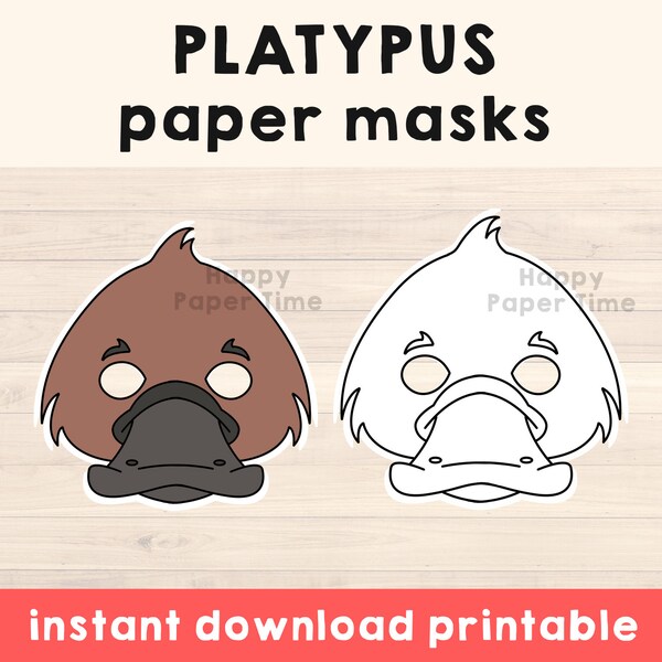 Platypus Costume - Etsy