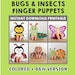 Bugs Insects Paper Craft Printable Finger Puppet Template Kids Craft ...