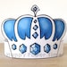 Prince Paper Crown King Royal Printable Kids Craft Prince - Etsy