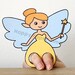 Fairy Paper Craft Printable Finger Puppet Template Kids Craft Activity ...