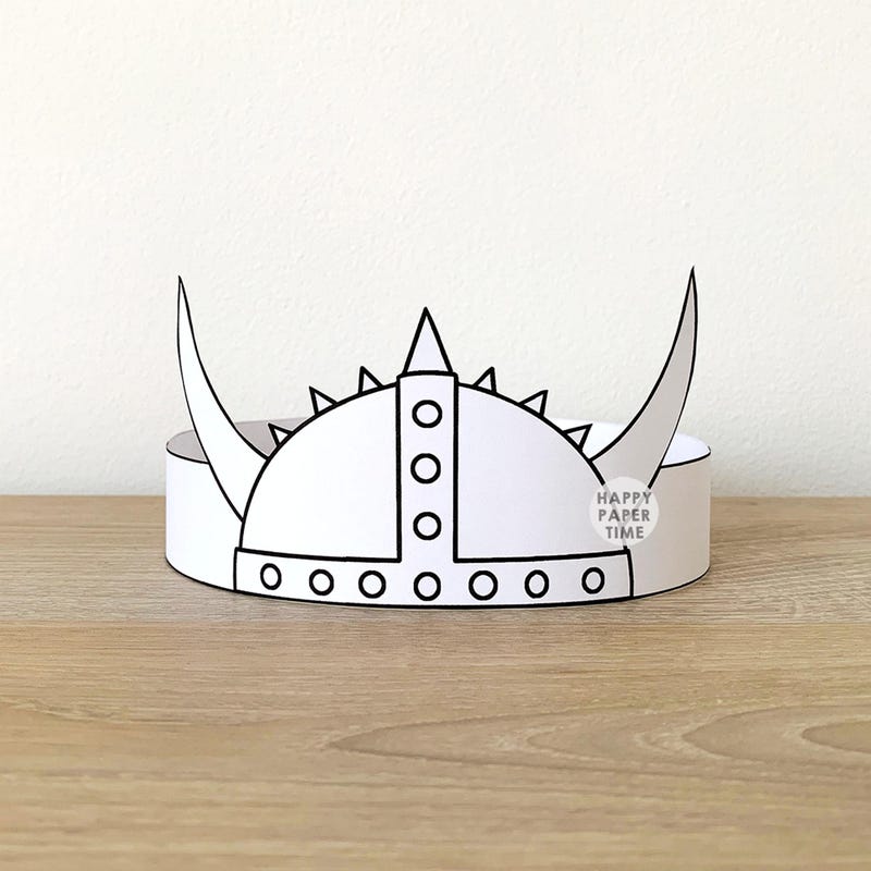 Viking Crown for Kids - Etsy UK