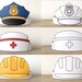 Community Helpers Paper Crowns Police Builder Farmer Nurse Mail Carrier ...