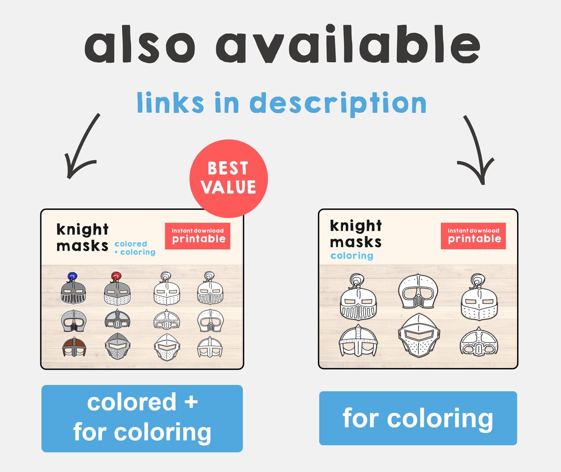 Knight Party Favor Kids Knight Birthday Theme Knight Party - Etsy