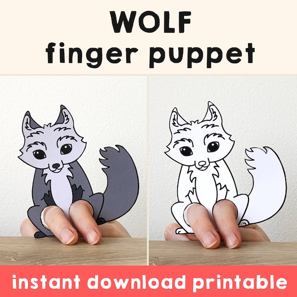 Animal Finger Puppet - Etsy