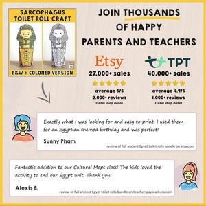 Sarcophagus Toilet Paper Roll Craft Ancient Egypt Party Coloring ...