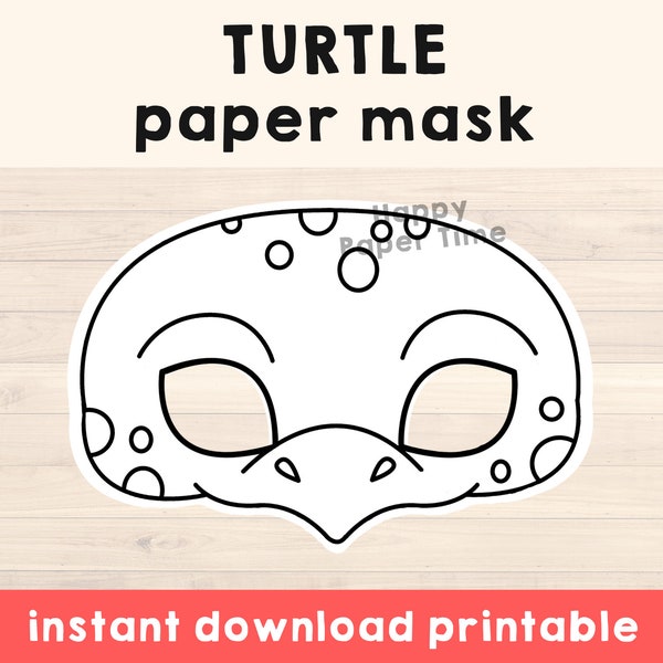Turtle Mask - Etsy