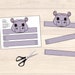 Hippo Paper Crown Party Coloring Printable Kids Craft African Birthday ...