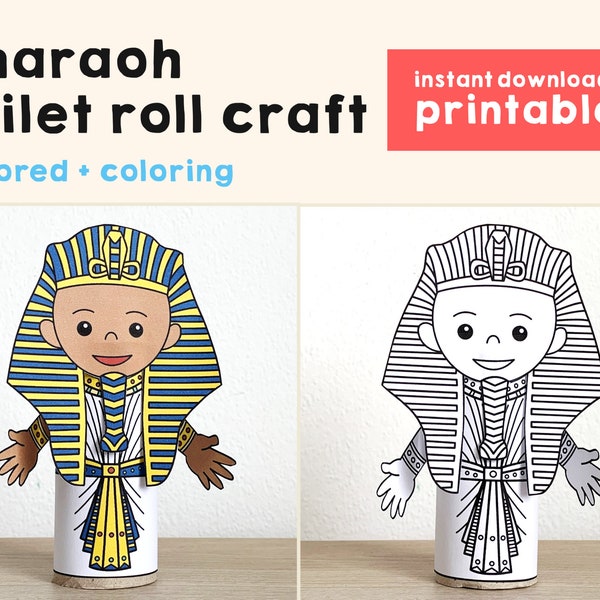 Pharaoh Paper Craft - Etsy