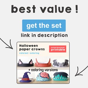 Devil Horns Paper Crown Party Coloring Printable Kids Craft Satan Hell ...