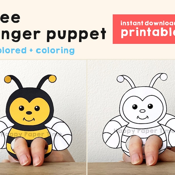 Animal Finger Puppet - Etsy