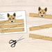 Dingo Paper Crown Australian Animal Template Coloring Activity ...