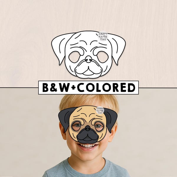 Pug Costume - Etsy