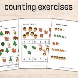 Woodland Activity Worksheets Printable Kids - Coloring Pages, Do a Dot ...