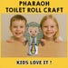 Pharaoh Toilet Paper Roll Craft Ancient Egypt Party Coloring Printable ...