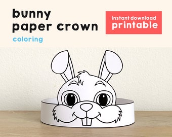 Bunny Crown Kids | Etsy