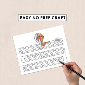 Ancient Egypt Cobra Paper Crown Princess Template Party Coloring ...