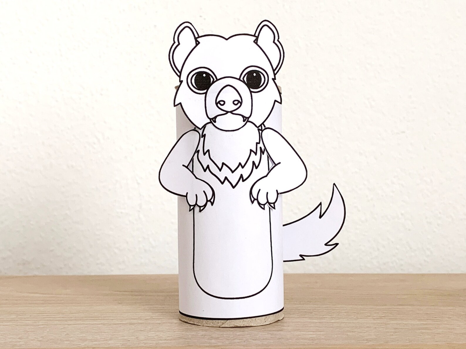 Tasmanian Devil Toilet Paper Roll Craft Australian Animal - Etsy
