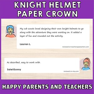 Knight Paper Helmet Crown Template Fantasy Party Headband Coloring ...
