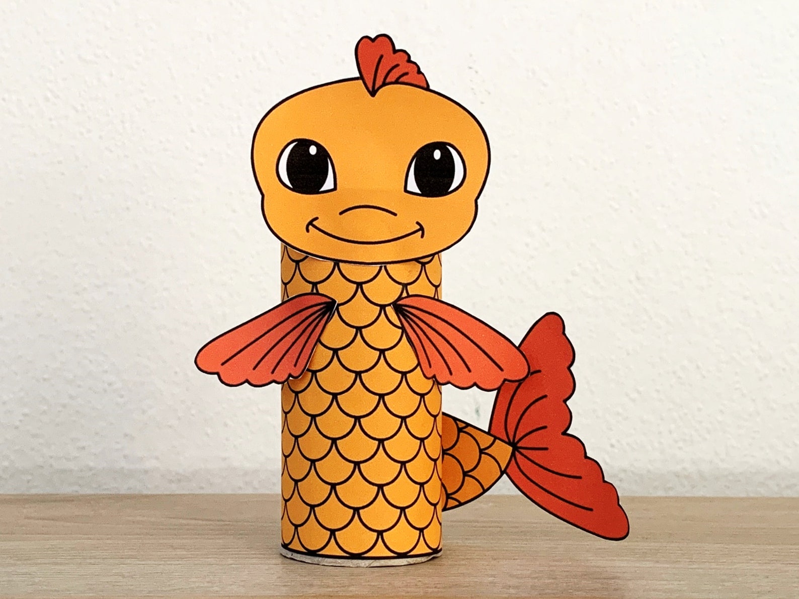 Goldfish Toilet Paper Roll Craft Fish Pets Animal Party | Etsy
