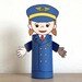 Pilot Toilet Paper Roll Craft Airline Party Coloring Printable ...