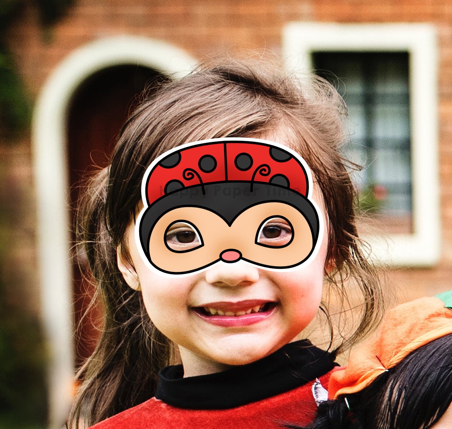 Ladybug Mask Costume Animal Mask Printable Party Favor Insect | Etsy