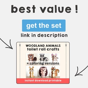 Beaver Toilet Paper Roll Craft Forest Woodland Party Coloring Printable ...