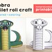 Cobra Snake Toilet Paper Roll Craft Asian Reptile Jungle Party - Etsy