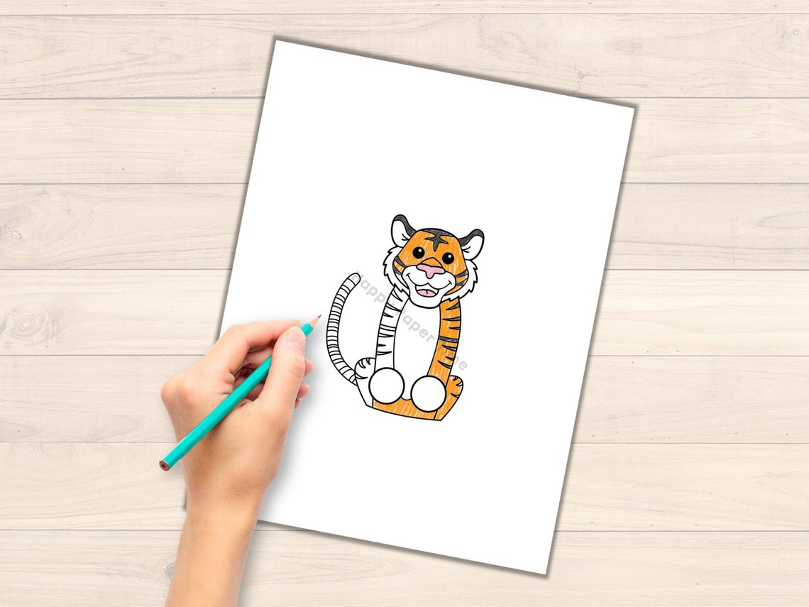 Asian Animal Paper Craft Printable Finger Puppet Template Kids - Etsy