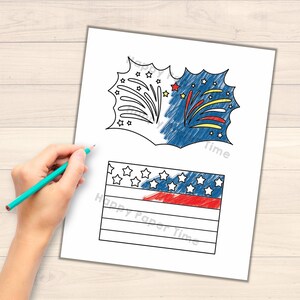 US Flag Toilet Paper Roll Craft America Symbol 4th of July United ...