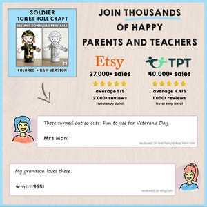 Soldier Toilet Paper Roll Craft Party Coloring Printable Decoration ...