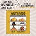 Pilgrim Hat Paper Headband Crown Thanksgiving Settler Party Coloring ...