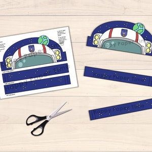 Community Helpers Paper Crowns Astronaut Pilot Chef Sailor Soldier ...