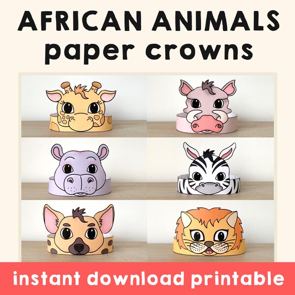 African Animals - Etsy