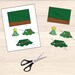 Christmas Tree Toilet Paper Roll Craft Christmas Party Coloring ...