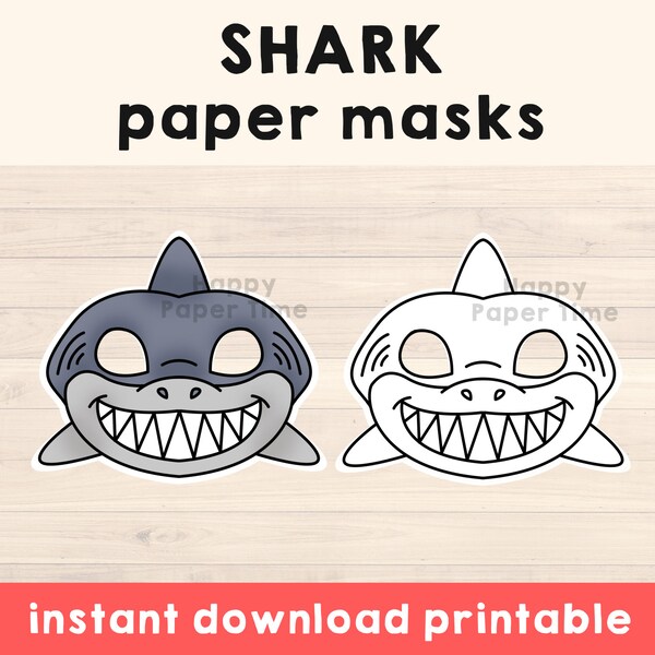 Shark Mask - Etsy