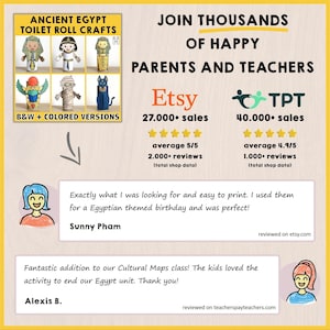 Ancient Egypt Toilet Paper Roll Craft History Archeology Party Coloring ...