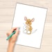 Kangaroo Paper Craft Printable Australian Animal Finger Puppet Kids ...