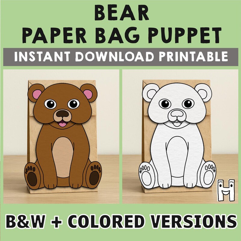 Bear Puppet - Etsy